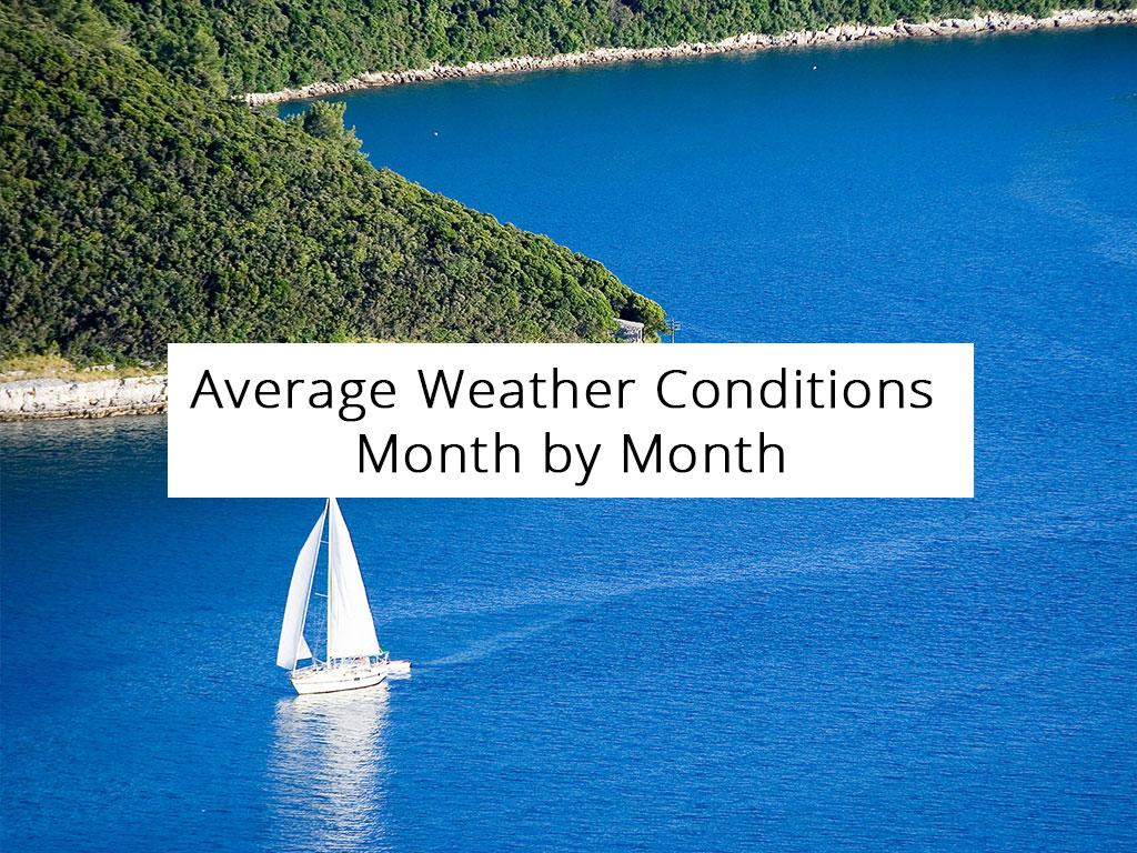Average Weather Conditions Month by Month - Babasails Yachting Sailing ...